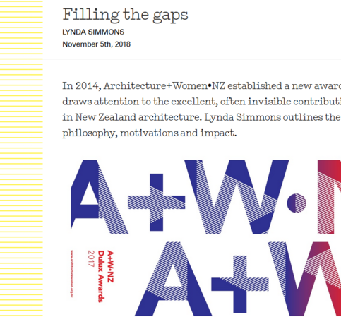 Parlour Article: Filling the Gaps by Lynda Simmons - AWNZ